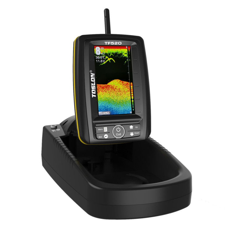 Saber Hydra Bait Boat + Toslon TF520 Fish Feature Finder | Saber Tackle